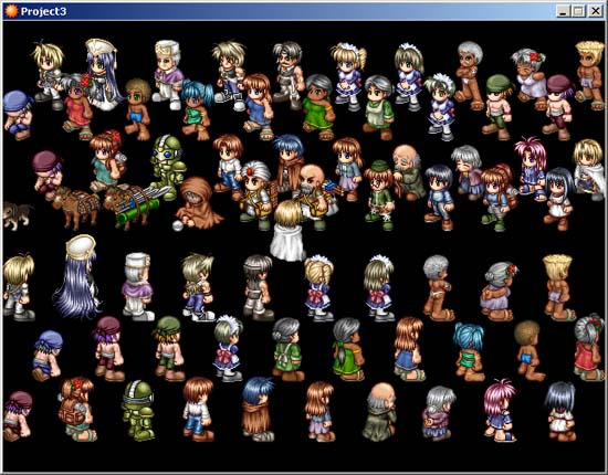 rpg人物行走图模板,rpg行走图模板,rpg人物行走图(第10页)_大山谷图库